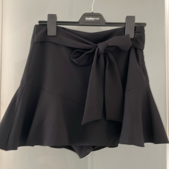 Zara | Shorts | Zara Aline Black Mini Skort Shortskirt | Poshmark